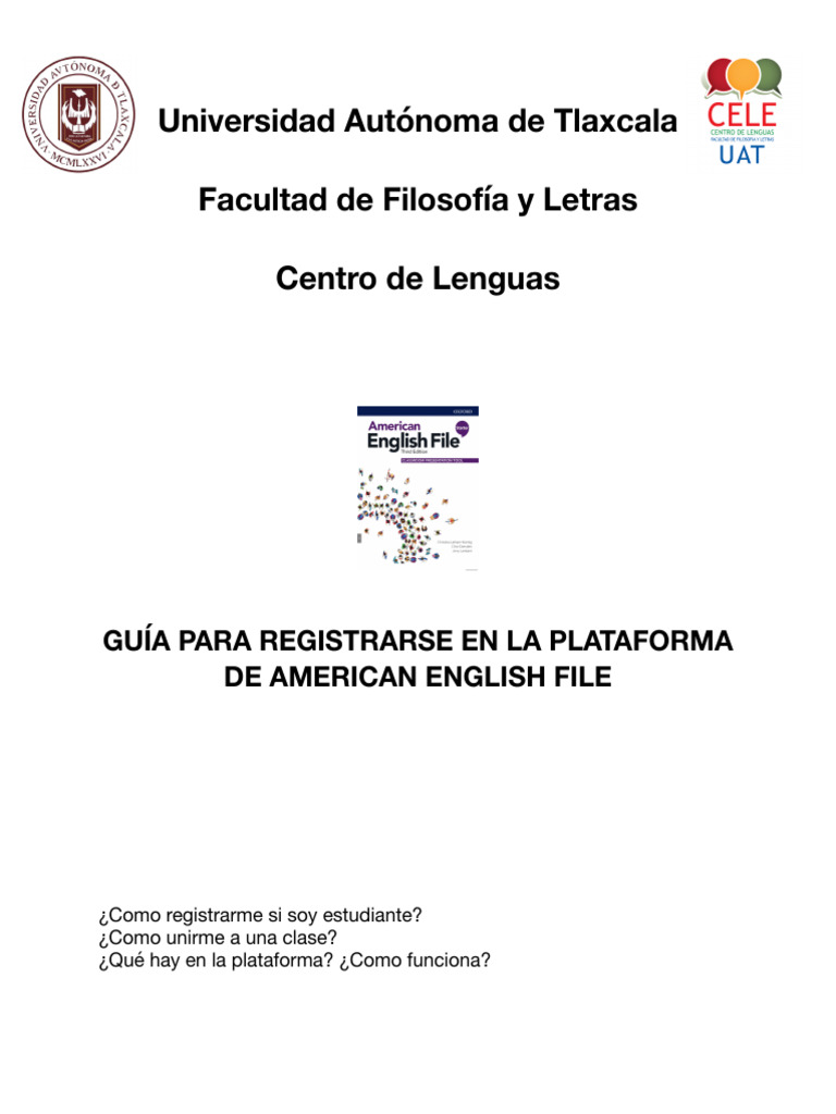 AEF - Students' Guide | PDF | Contraseña | Informática