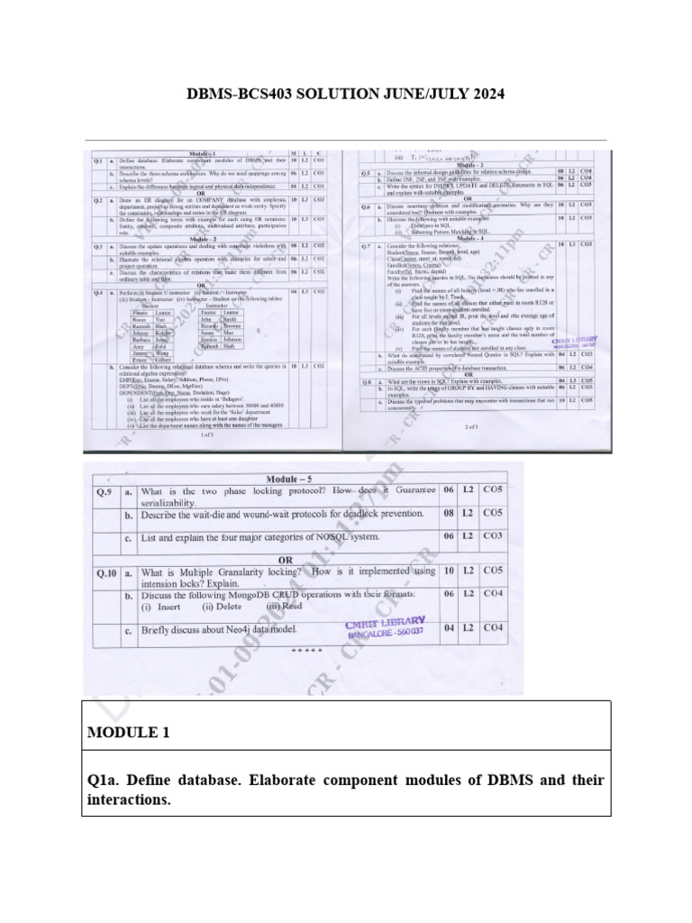 DBMS Components and Architecture Explained | PDF | Relational Model | Database Transaction