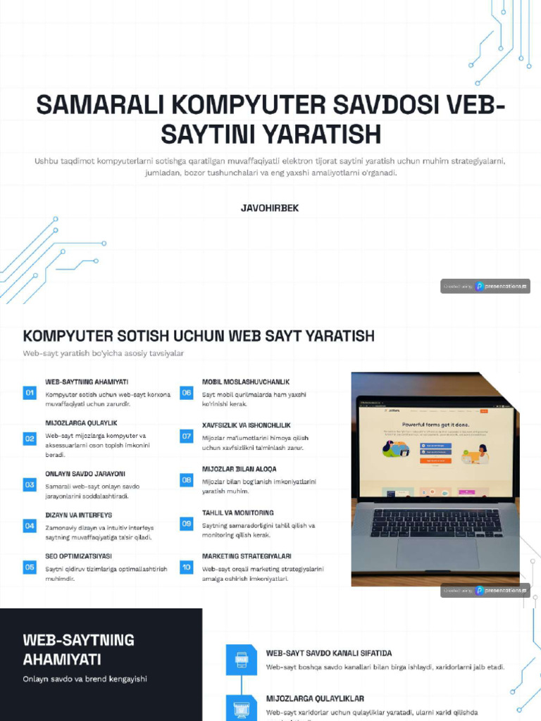 Creating An Effective Website For Selling Computers - Compressed | PDF