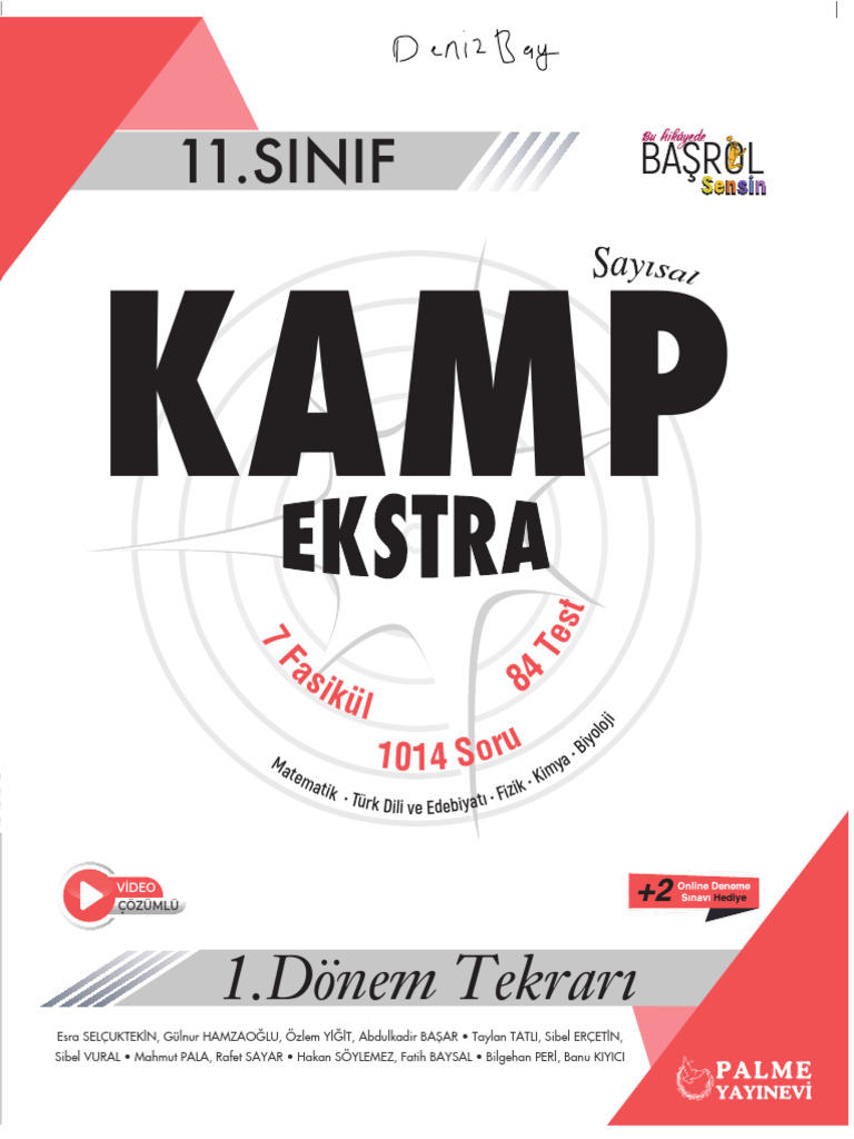 Palme 11. Sinif Kamp Ekstra | PDF