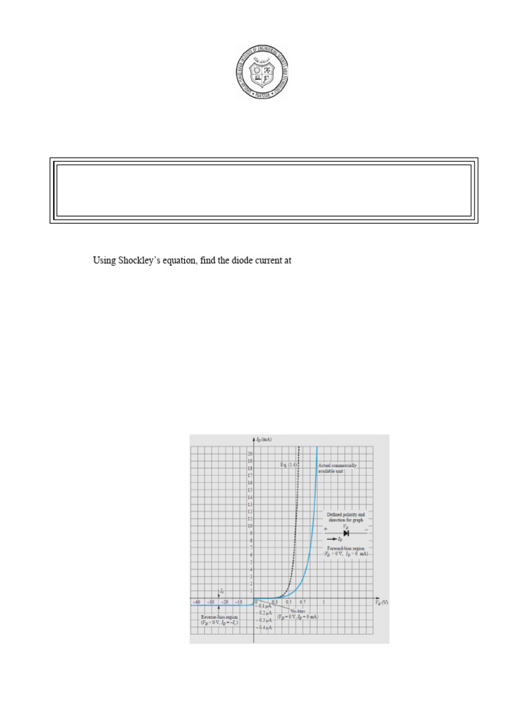 EE231 Electronic Devices Assignment 1 | PDF