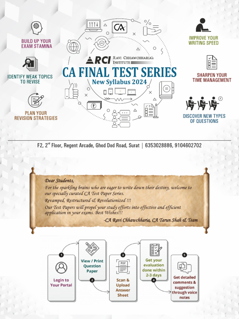 Rci Ca Final Test Series | PDF | Audit | Internal Audit