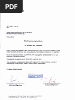 Provisional Allotment Letter Sample | PDF