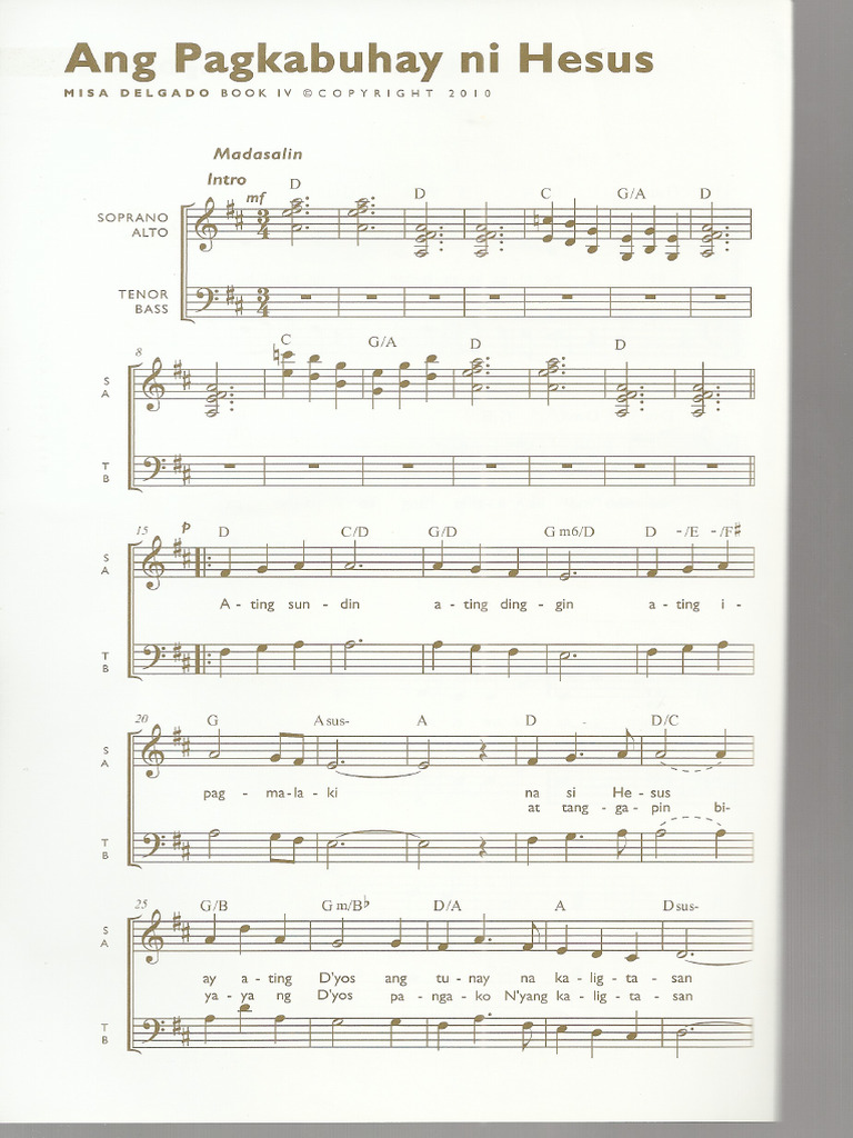 Ang Pagkabuhay Ni Hesus | PDF
