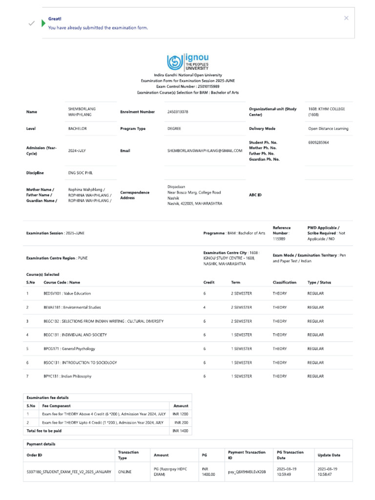 Shem's Payment | PDF