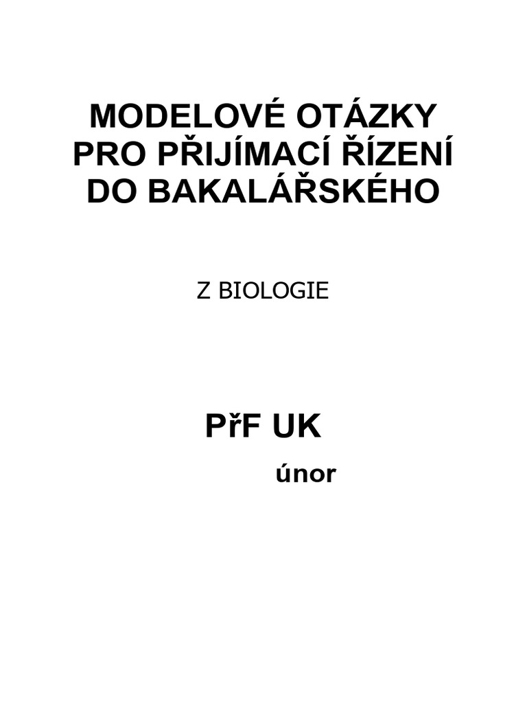 modelove-otazky-biologie | PDF