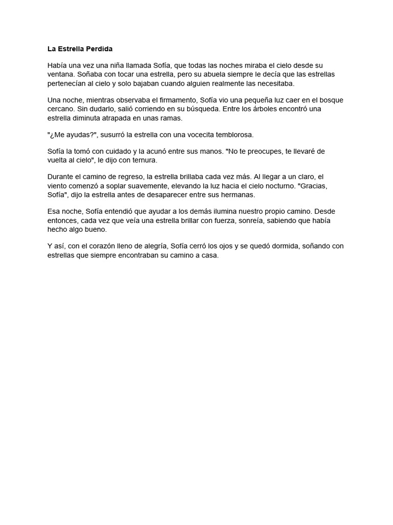 La Estrella Perdida | PDF