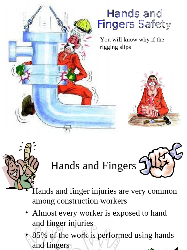 Hands and Fingers Safety | PDF