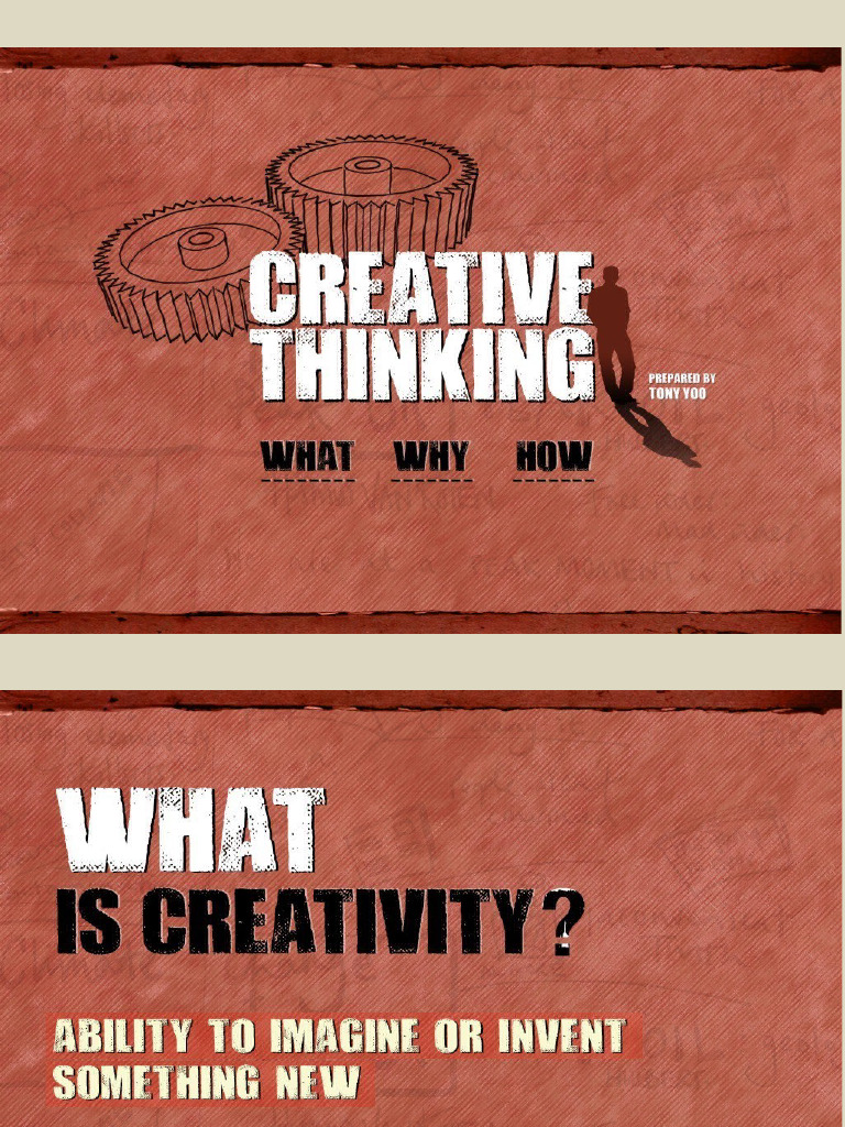 Creative Thinking | PDF