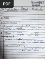 Class 10 Science Ch1 Detailed Notes | PDF | Chemical Reactions | Redox