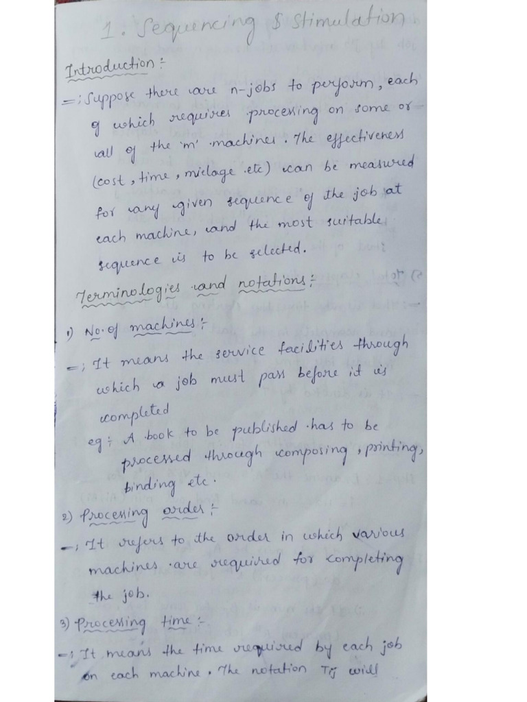 AOT(Sem 4),Units 1,2,3(Except Model 3) | PDF