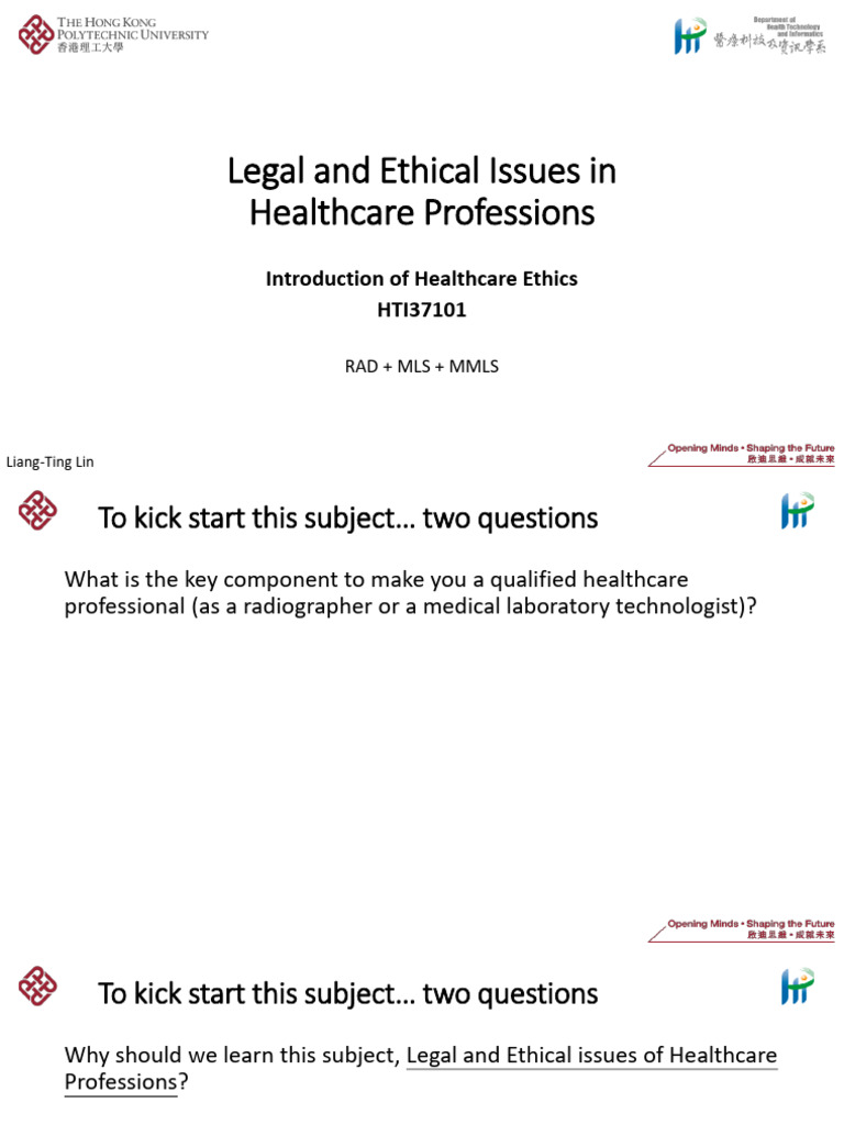 HTI37101 LEIH Week 1 Basic Concepts and Theories (2025) | PDF | Morality | Bioethics