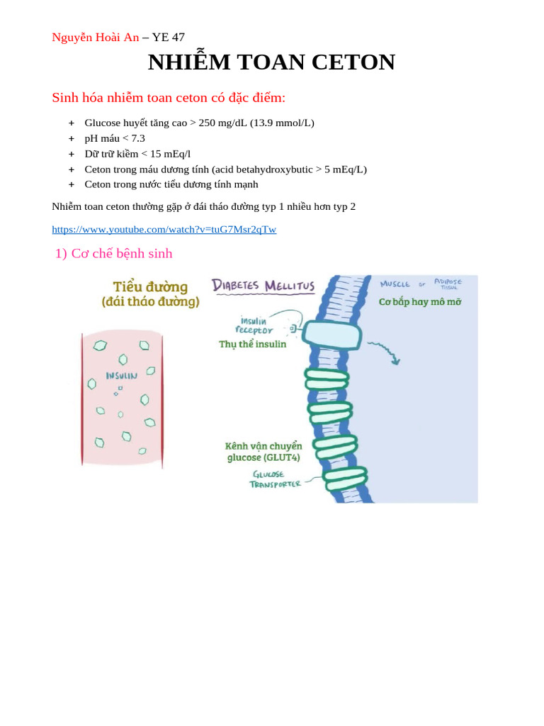 Nhiễm toan ceton | PDF