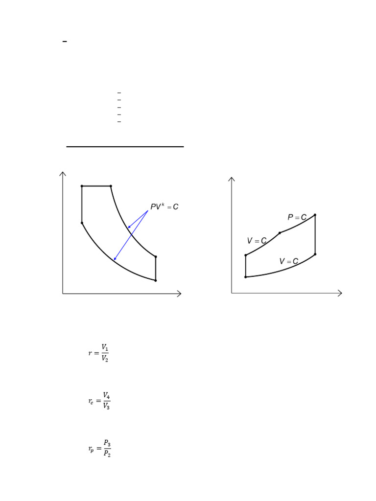 M1.3 THEORETICAL CYCLES Dual | PDF | Internal Combustion Engine | Engines