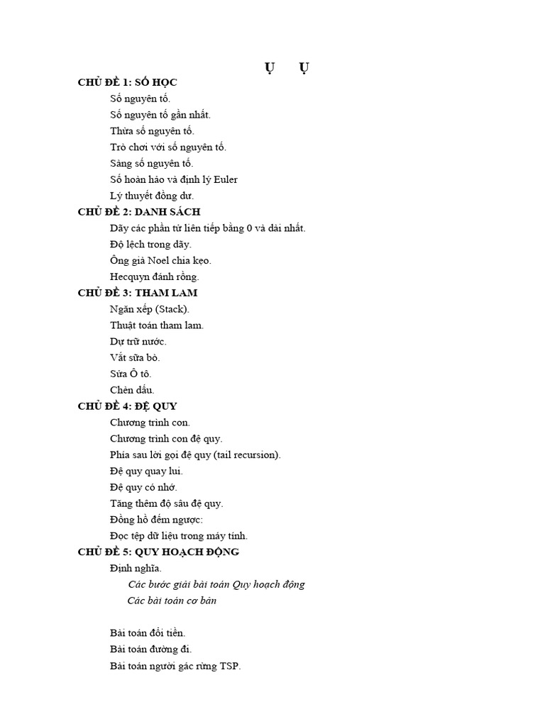 Chuyen de HSG 2324 | PDF