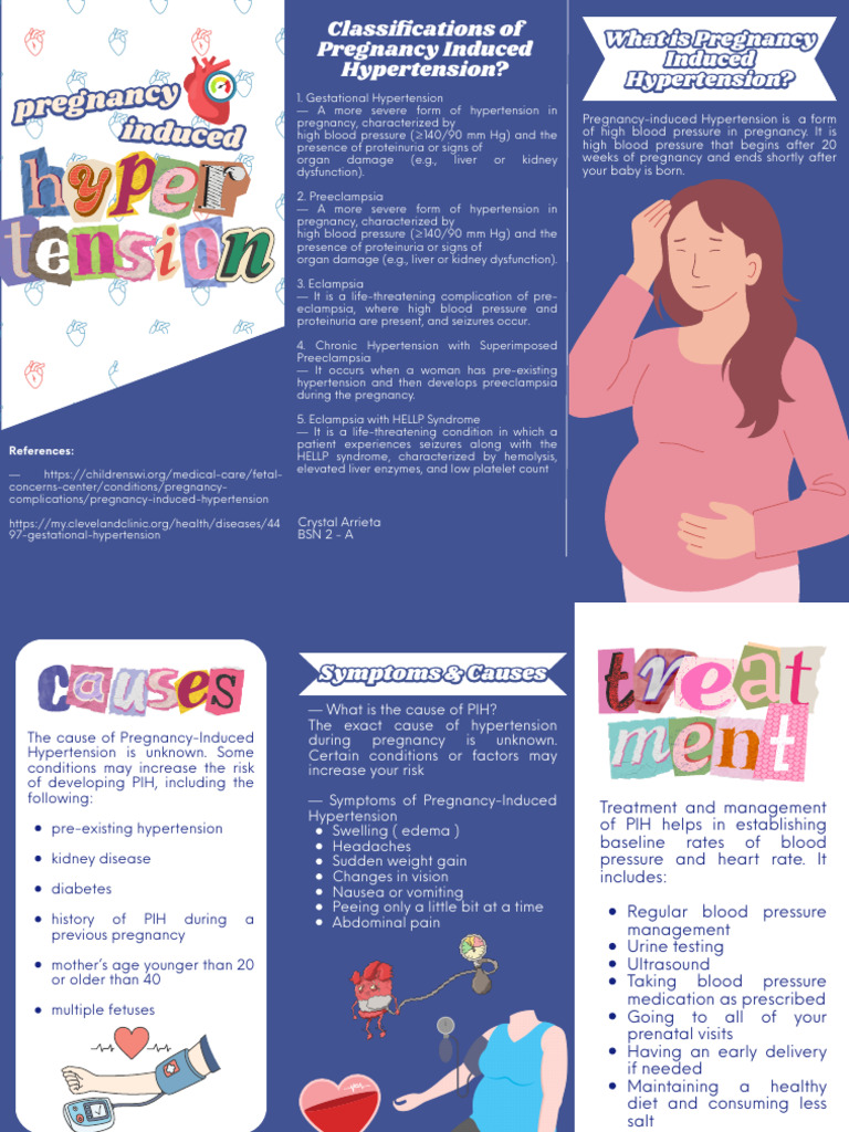 Brochure - MATERNAL | PDF | Hypertension | Mammalian Pregnancy