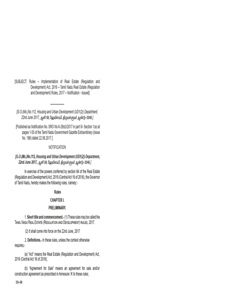 RERA Rules | PDF | Sole Proprietorship | Partnership