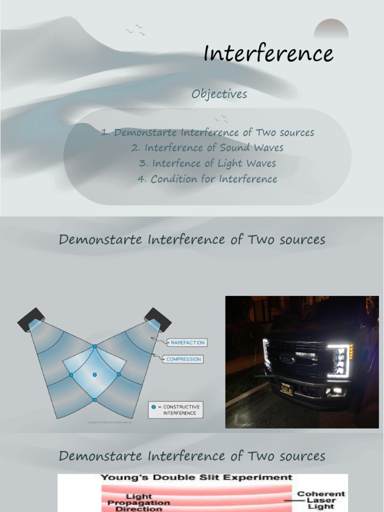 Condition for interference | PDF