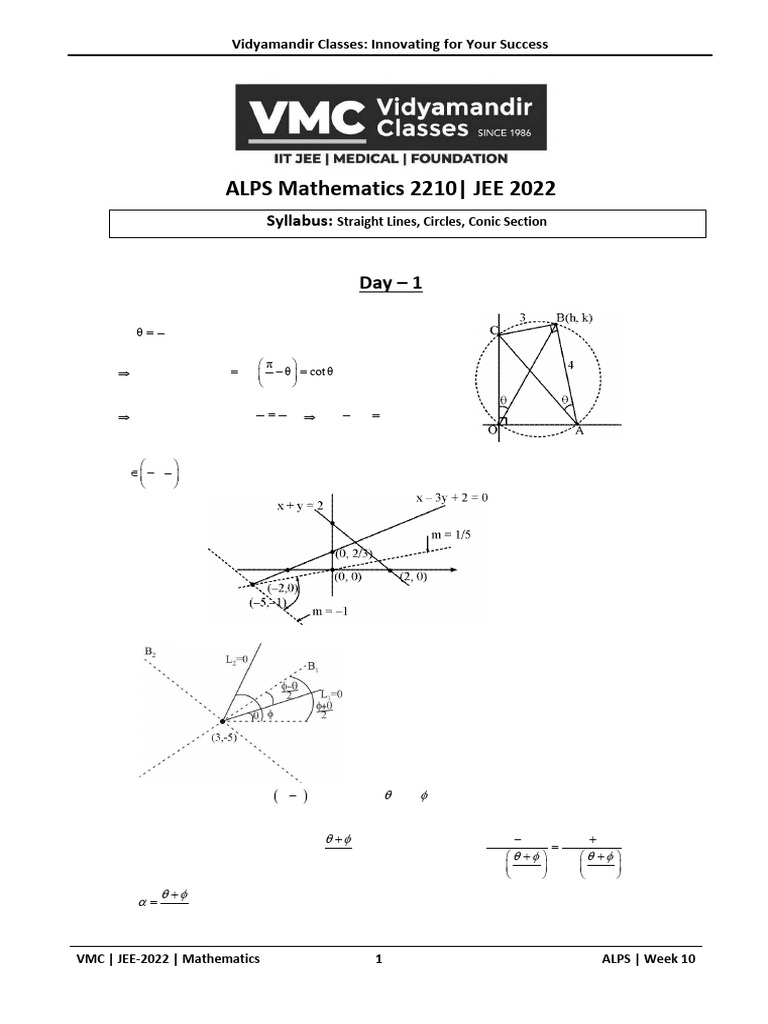 Advanced Level Problem Solving (ALPS-10) - Solution | PDF | Euclidean Plane Geometry ...