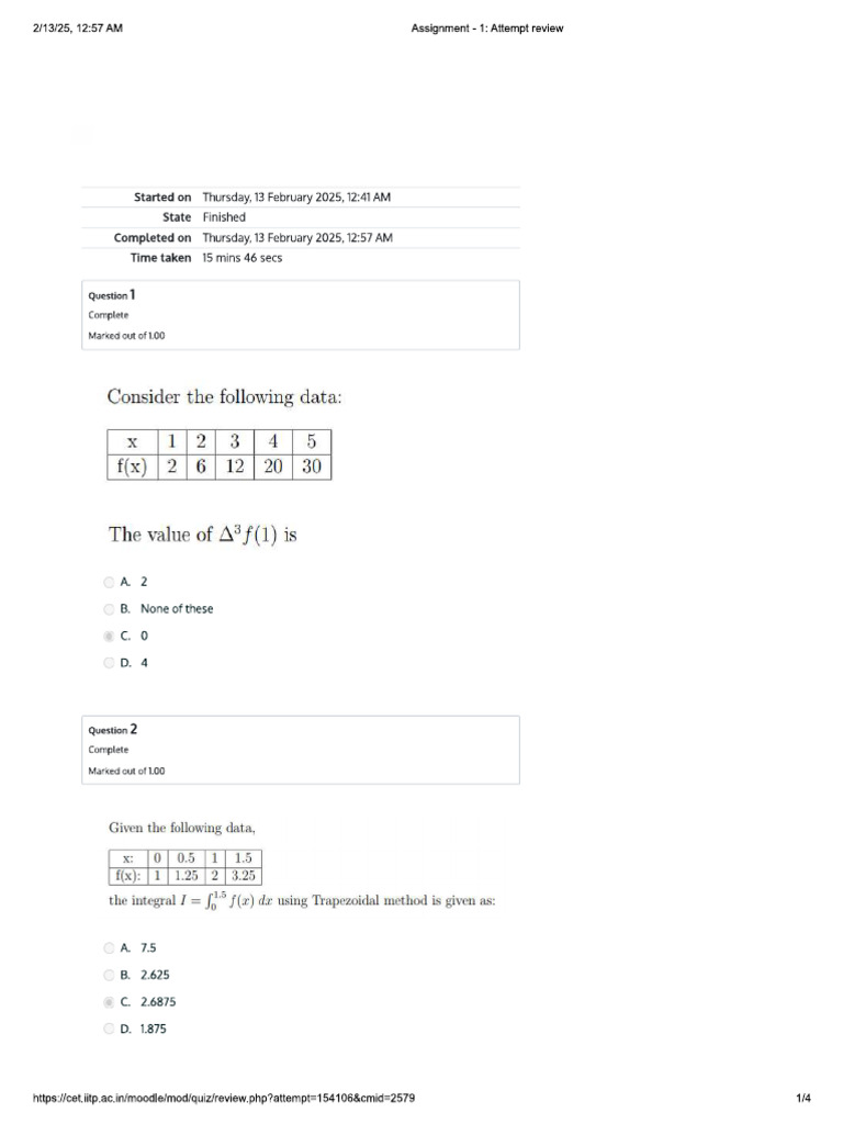 Cda106 NMDS Assignment1 | PDF