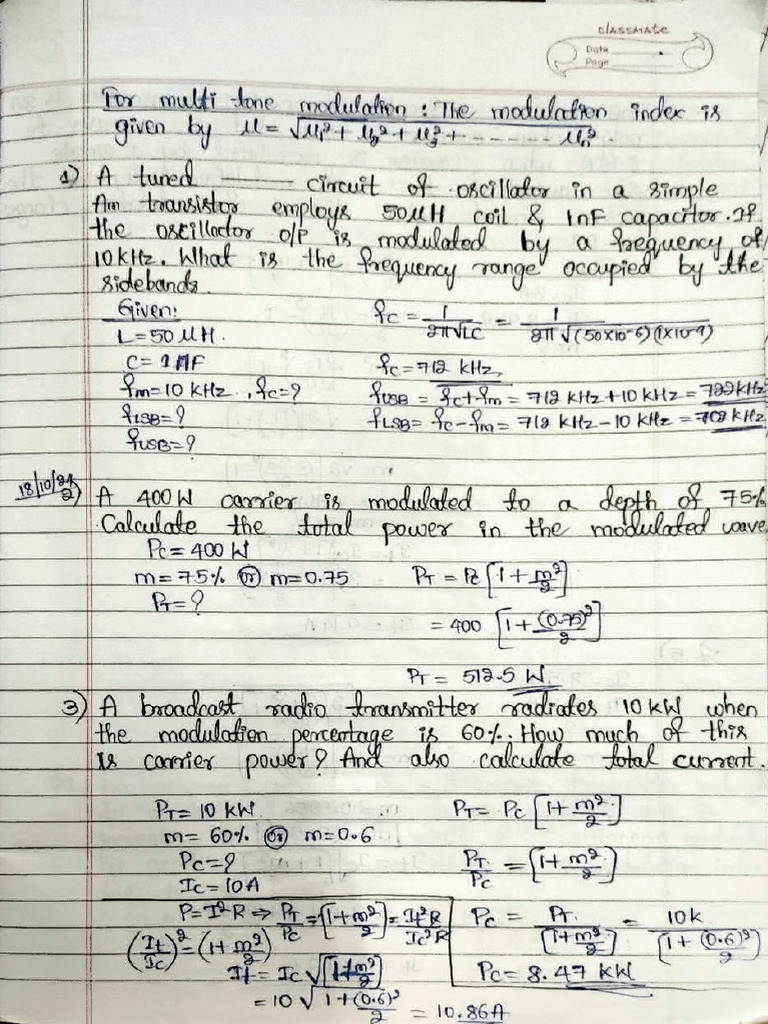 Unit - 1 - 2 - ADC Problems | PDF