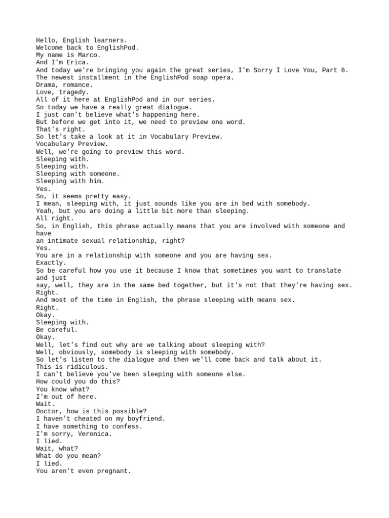 Englishpod 0064 | PDF