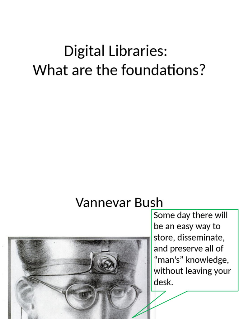 Foundations of Digital Libraries | PDF | Digital Library | Image Scanner