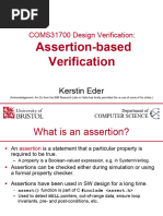 Assertion-Based Verification with JasperGold | PDF | Formal Verification | Boolean Algebra