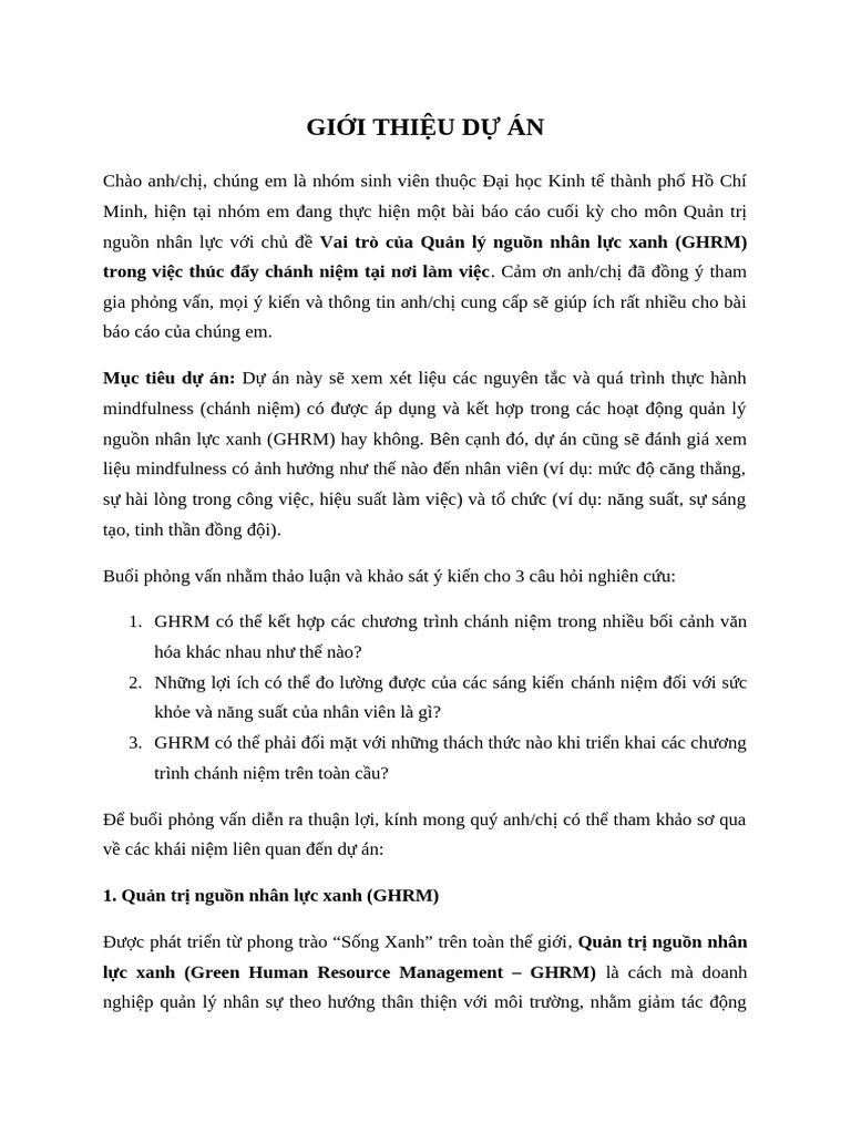 BỘ CÂU HỎI PHỎNG VẤN - ACB | PDF