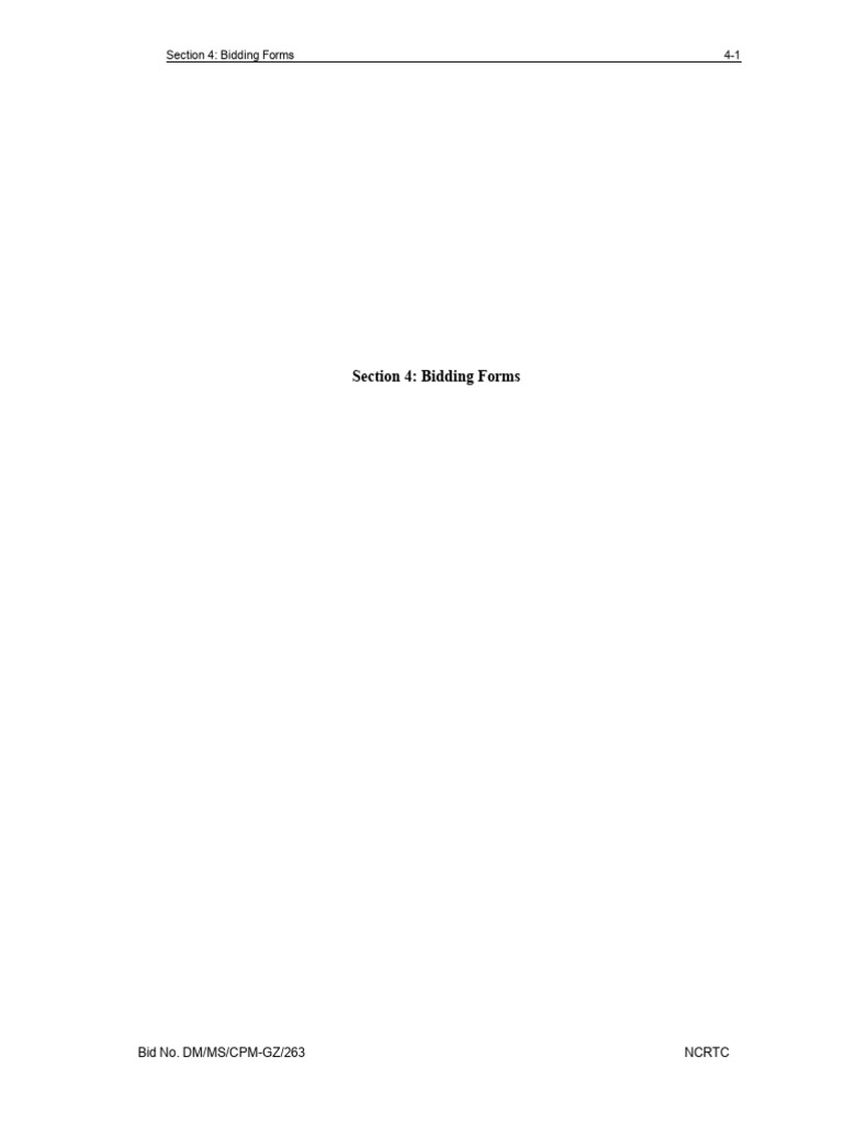 NCRTC Bid Submission Checklist Guide | PDF | Guarantee | Joint Venture