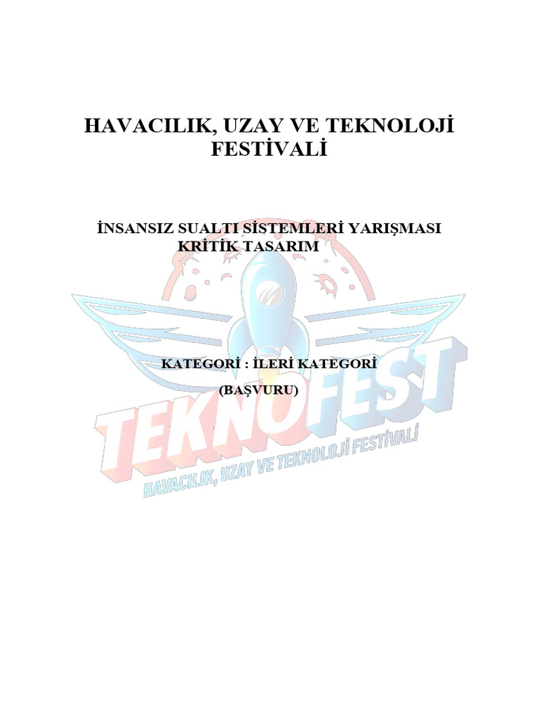 Teknofest KTR 1 4 | PDF
