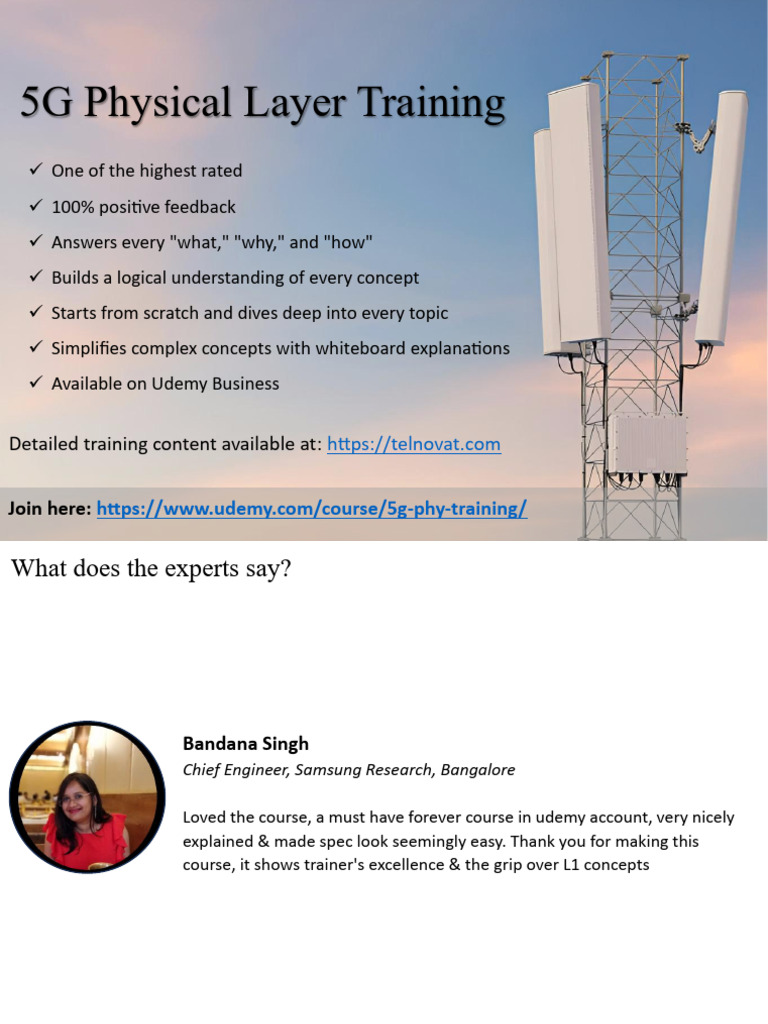 5 G Phy Training Document | PDF | Telecommunications Engineering ...