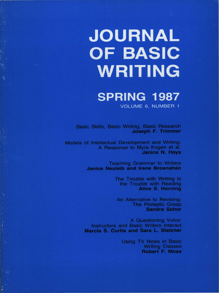 Basic Skills Basic Writing Basic Research 376kiaiwny | PDF | Learning ...