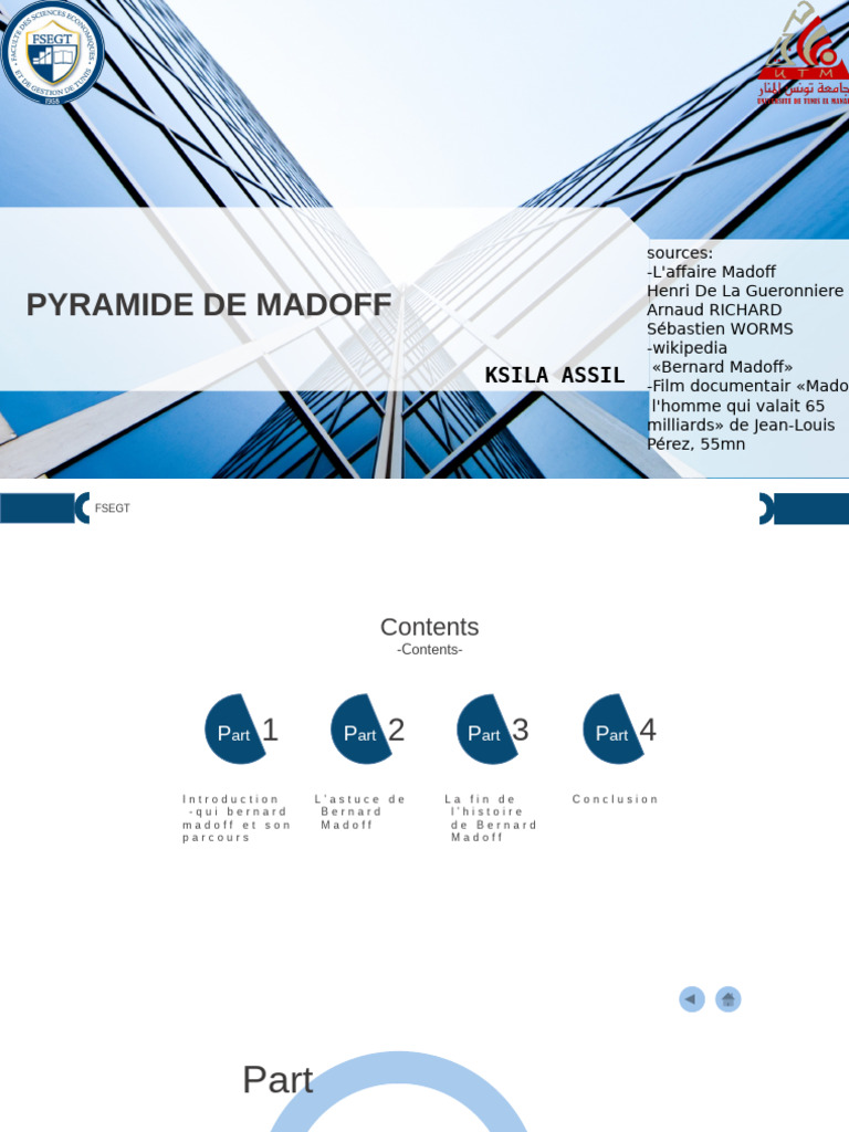Pyramide de madoff_Assil | PDF | Investir | Économie