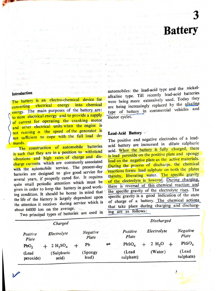 Battery | PDF