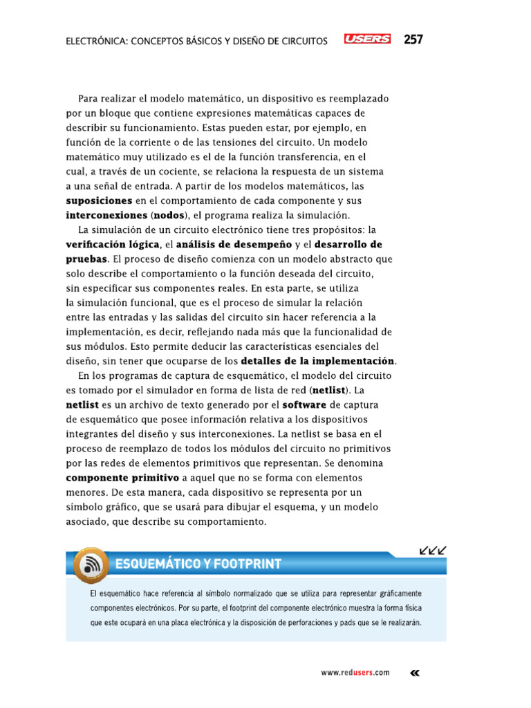 Electrónica, Conceptos Básicos y Diseño de Circuitos, USERS - Diego Aranda-259-260 | PDF
