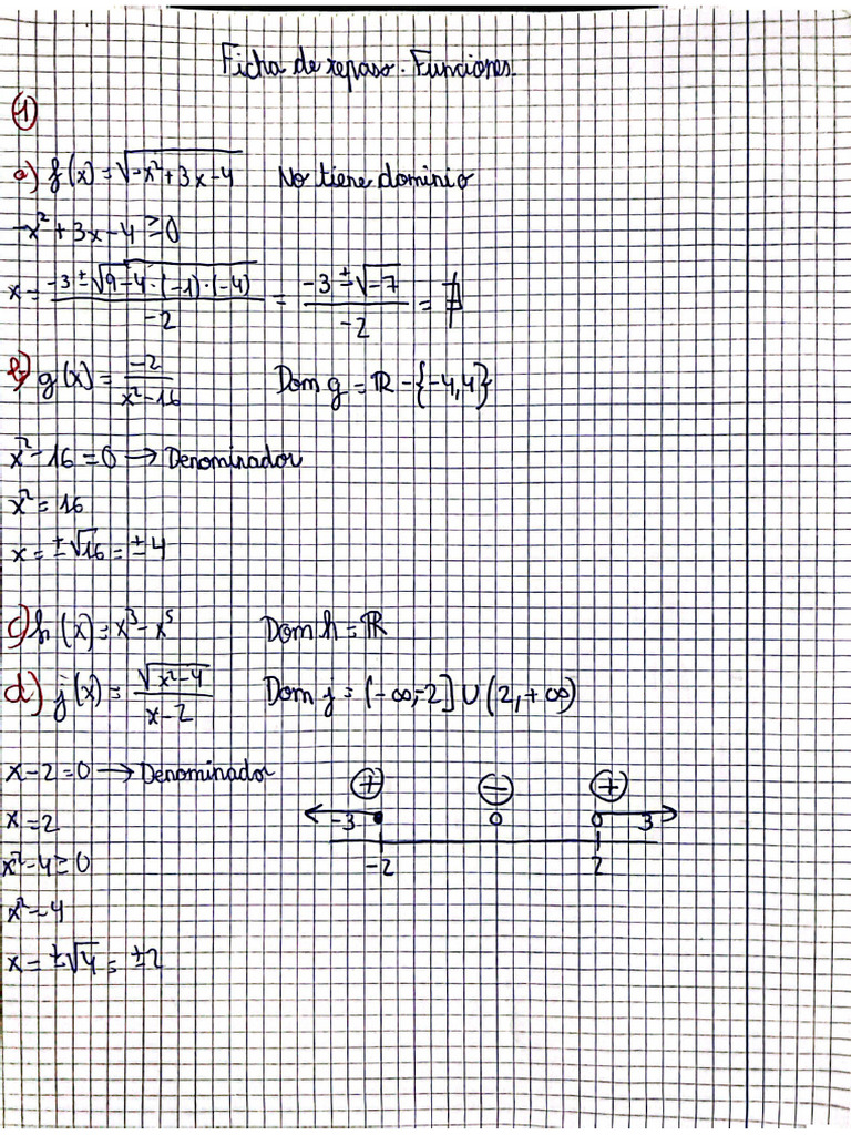 Ejercicios Primera Parte Tema Funciones | PDF