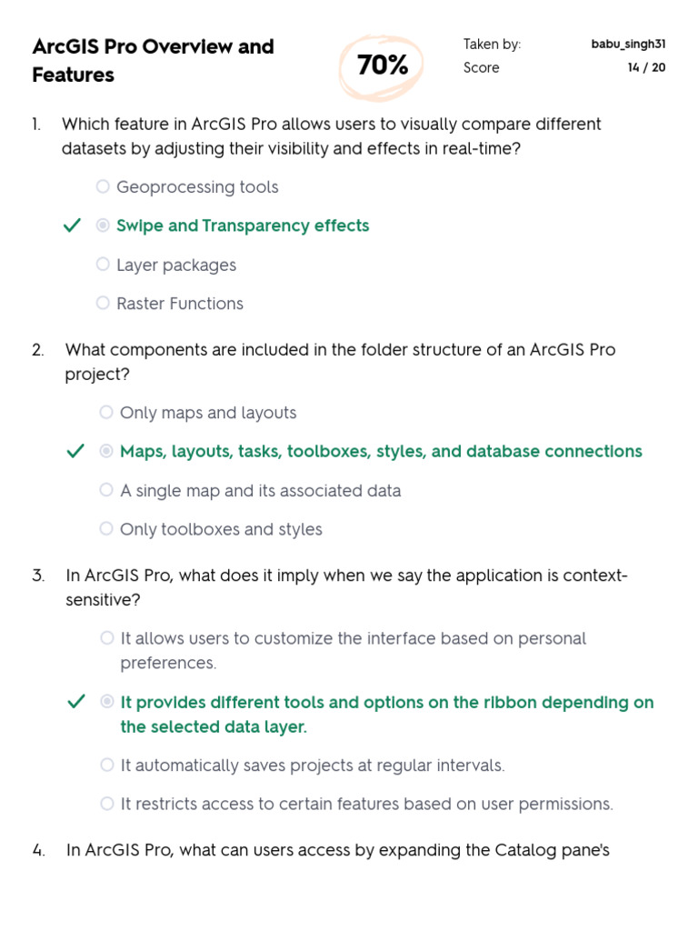 ArcGIS Pro Features and Functionality Guide | PDF | Arc Gis ...