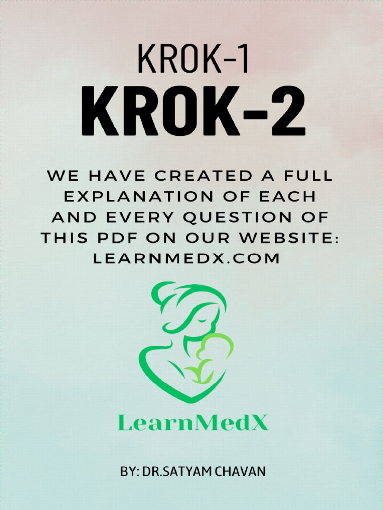 Krok2 Medicine 2020 LearnMedX | PDF | Childbirth | Heart
