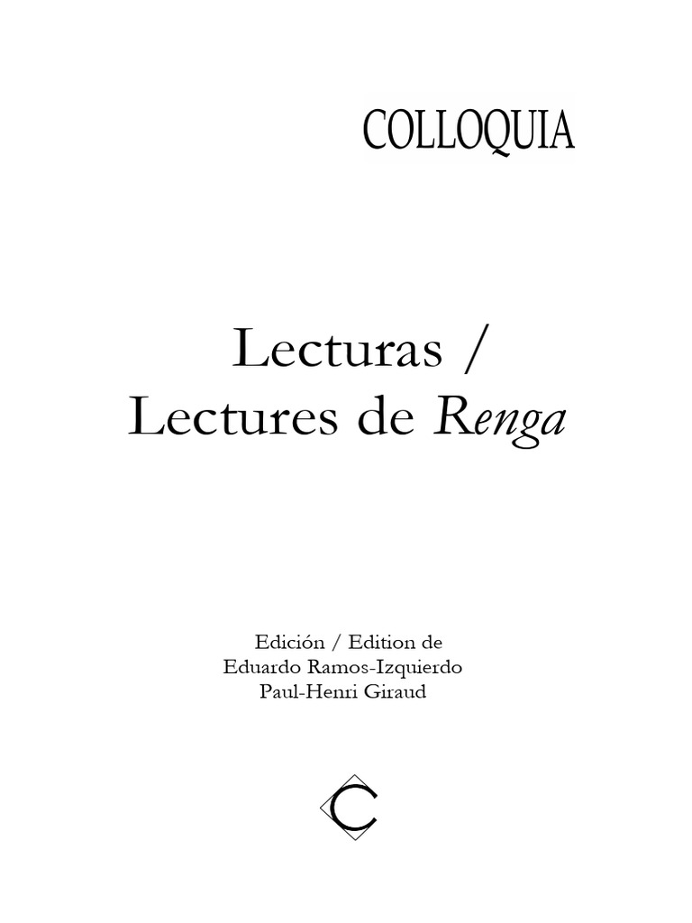 Coll 1 Rengaz | PDF | Poesía