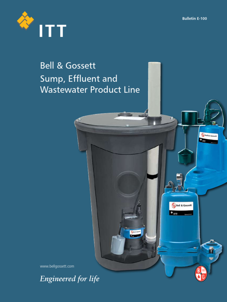 Bell & Gossett Wastewater Pump Guide | PDF | Pump | Pumping Station