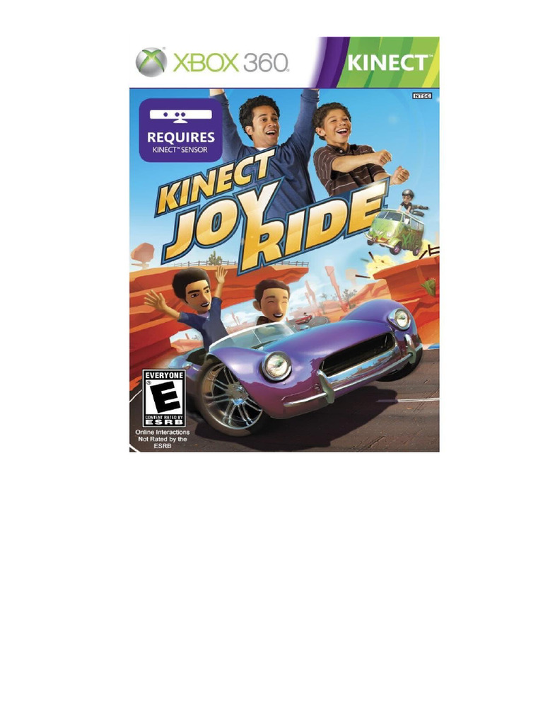 Kinect Joy Ride Photo Disk | PDF