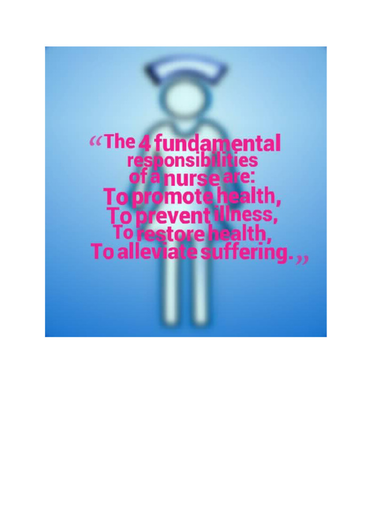 Nurse Responsibilities | PDF