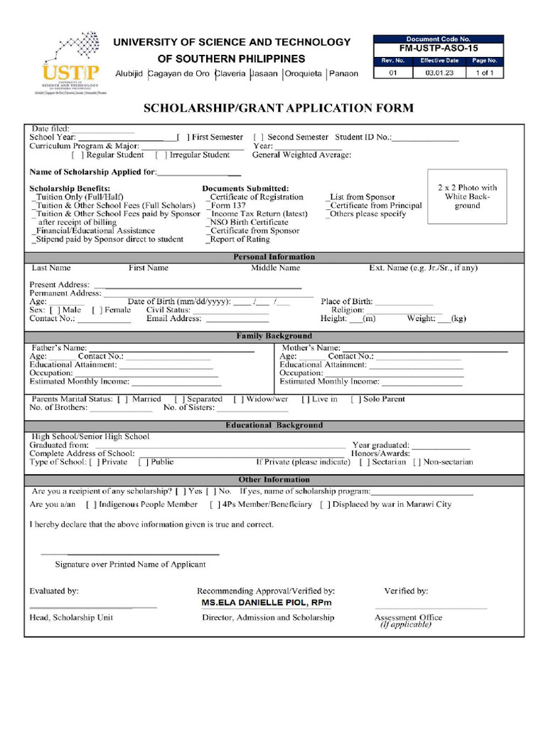 Editable Ustp Cdo Aso Forms Updated 5 | PDF