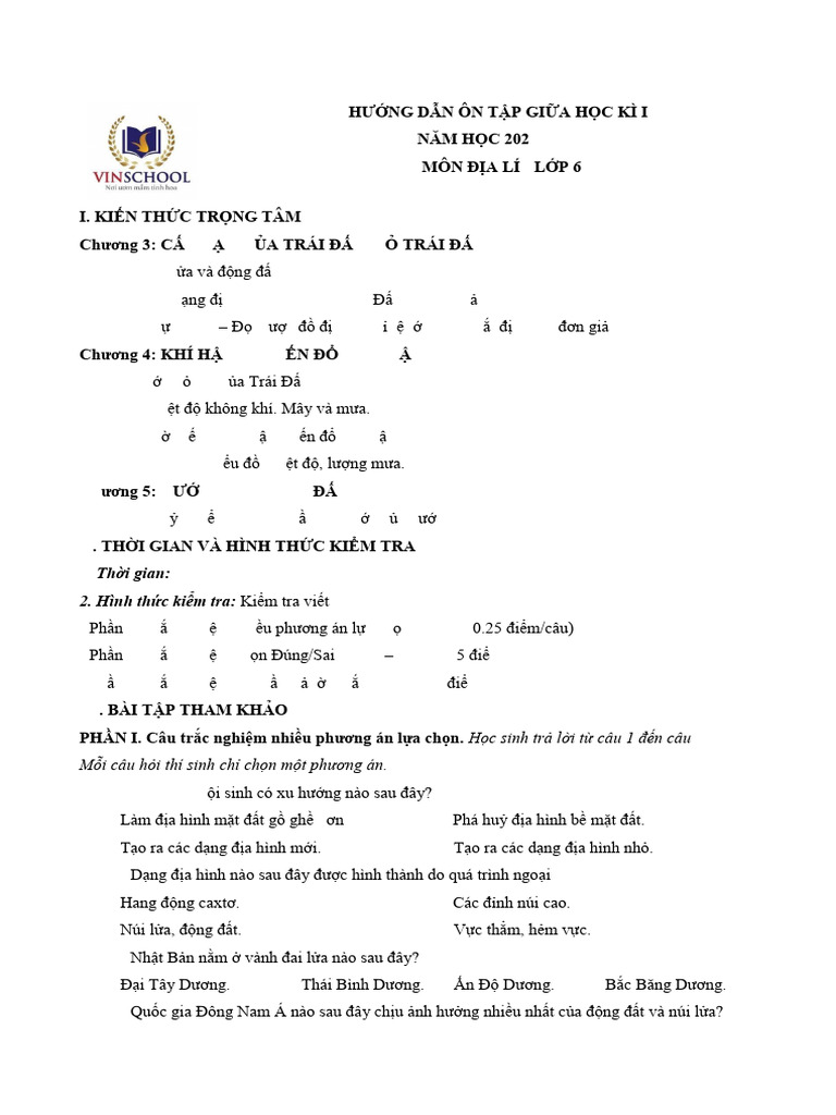 Dia 6 - HDOT - GK2 - CÓ ĐÁP ÁN | PDF