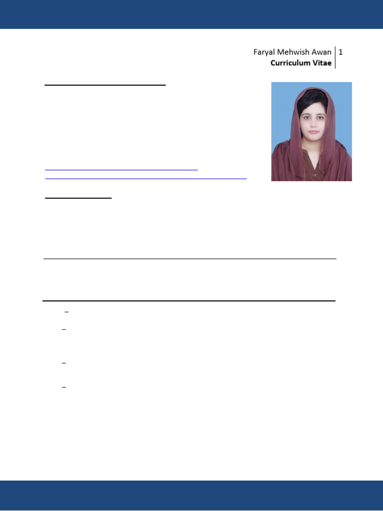 1705379001faryal Mehwish Awan CV (2023) | PDF | Hepatitis C Virus | Bio Med Central