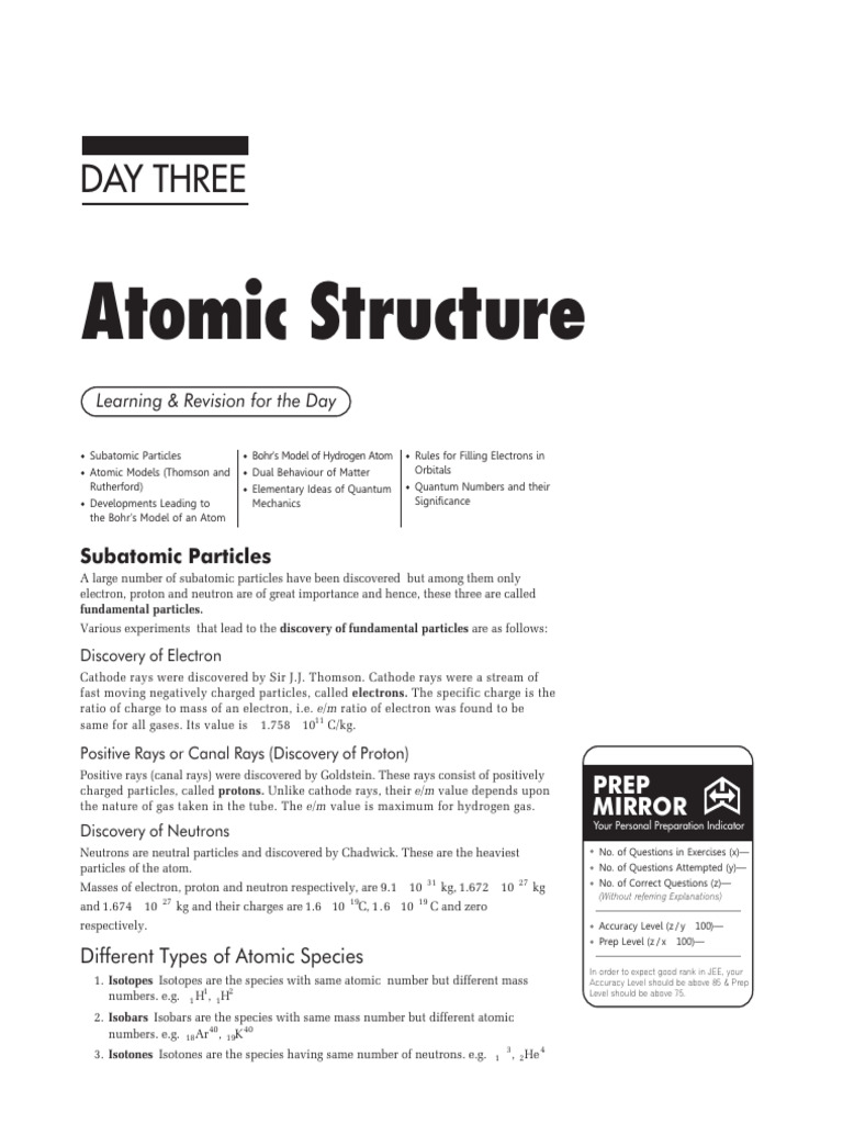 Fundamental Subatomic Particles Explained | PDF | Electromagnetic ...