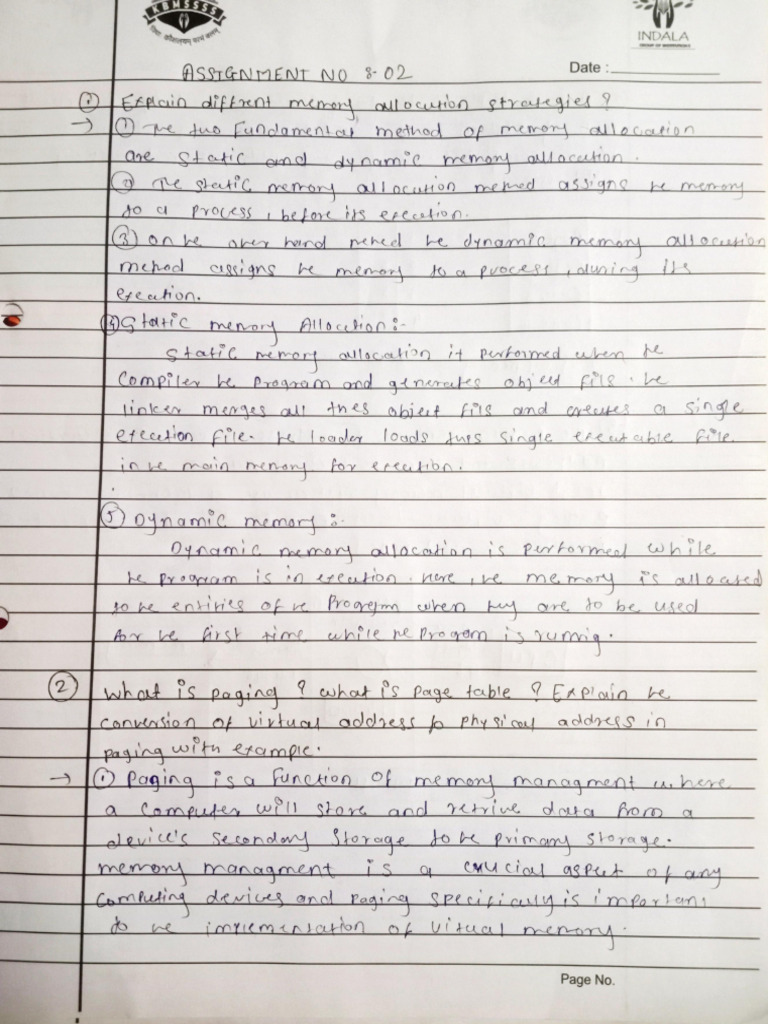 Os Assignment 2 | PDF