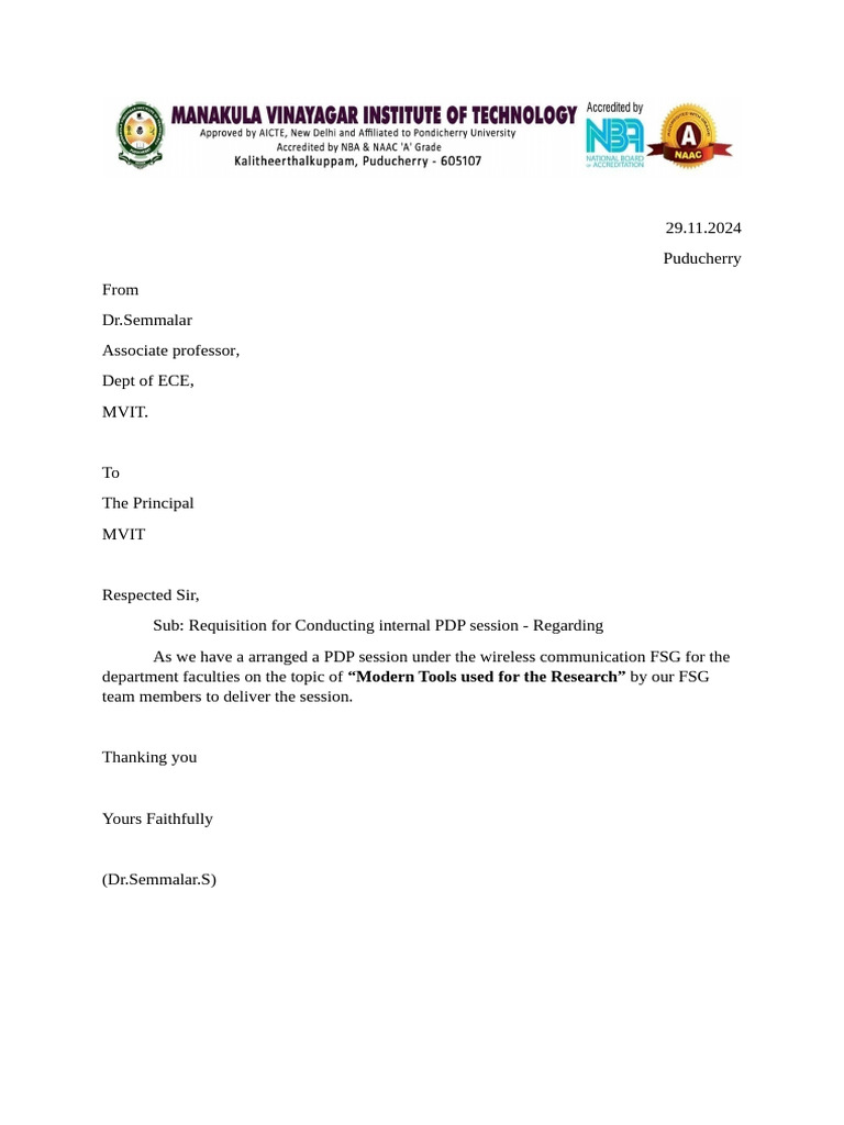 PDP Schedule | PDF