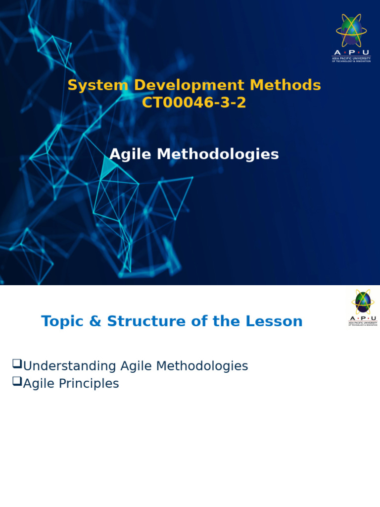 Understanding Agile Methodologies | PDF | Agile Software Development ...